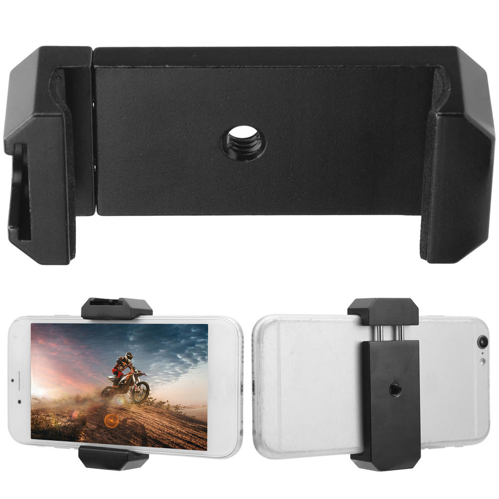 Aluminium Alloy Smartphone Clip Mobile Phone Holder with Cold Shoe ...