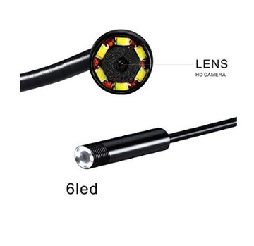 smartphone wire camera กล้องส่องท่อ ส่องช่องแอร์ สายยาว 1.95เมตร - CHOW ...