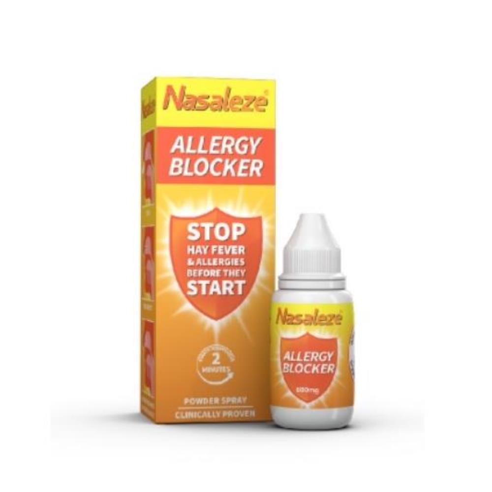 Nasaleze Allergy Blocker 800mg.Powder Spray สเปรย์จมูกแบบผง - Manee ...