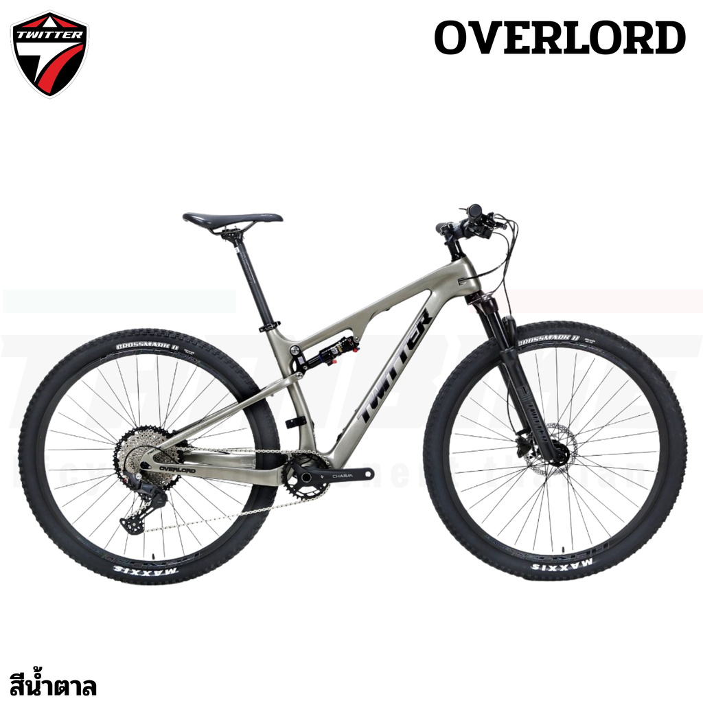 จักรยานเสือภูเขา Full Suspension รุ่น OVERLORD TWITER BIKE | Lazada.co.th