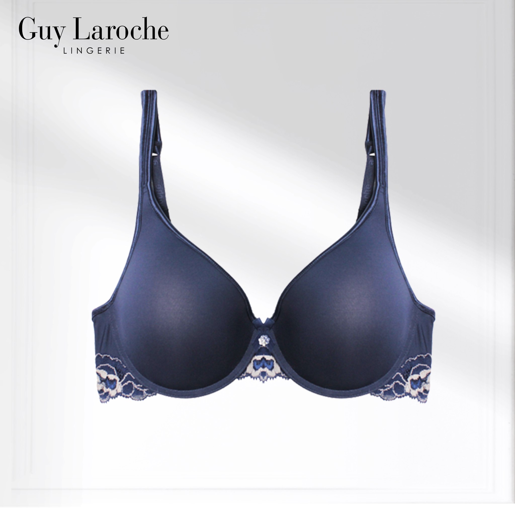 Guy Laroche Lingerie เสื้อใน กีลาโรช Bra Push-Up GB7M67 บราดันทรง - ชุด ...