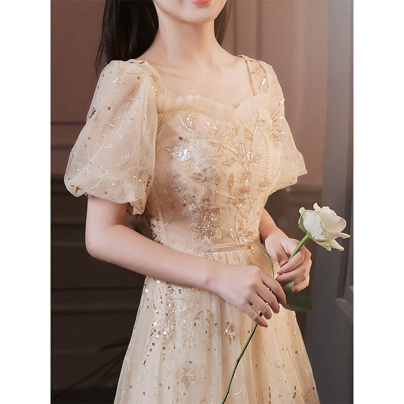 Evening Dress Skirt Female 2021 New Student 18-year-old Adult Ceremony ...