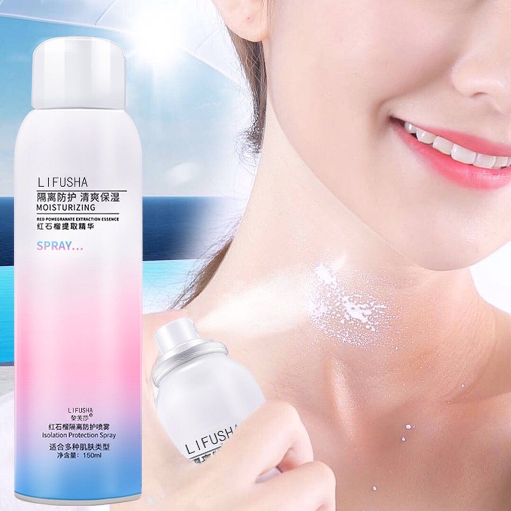 สเปรย์กันแดดผิวขาว LIFUSHA SPF50 (1 ขวด) คละแบรนด์ | Lazada.co.th