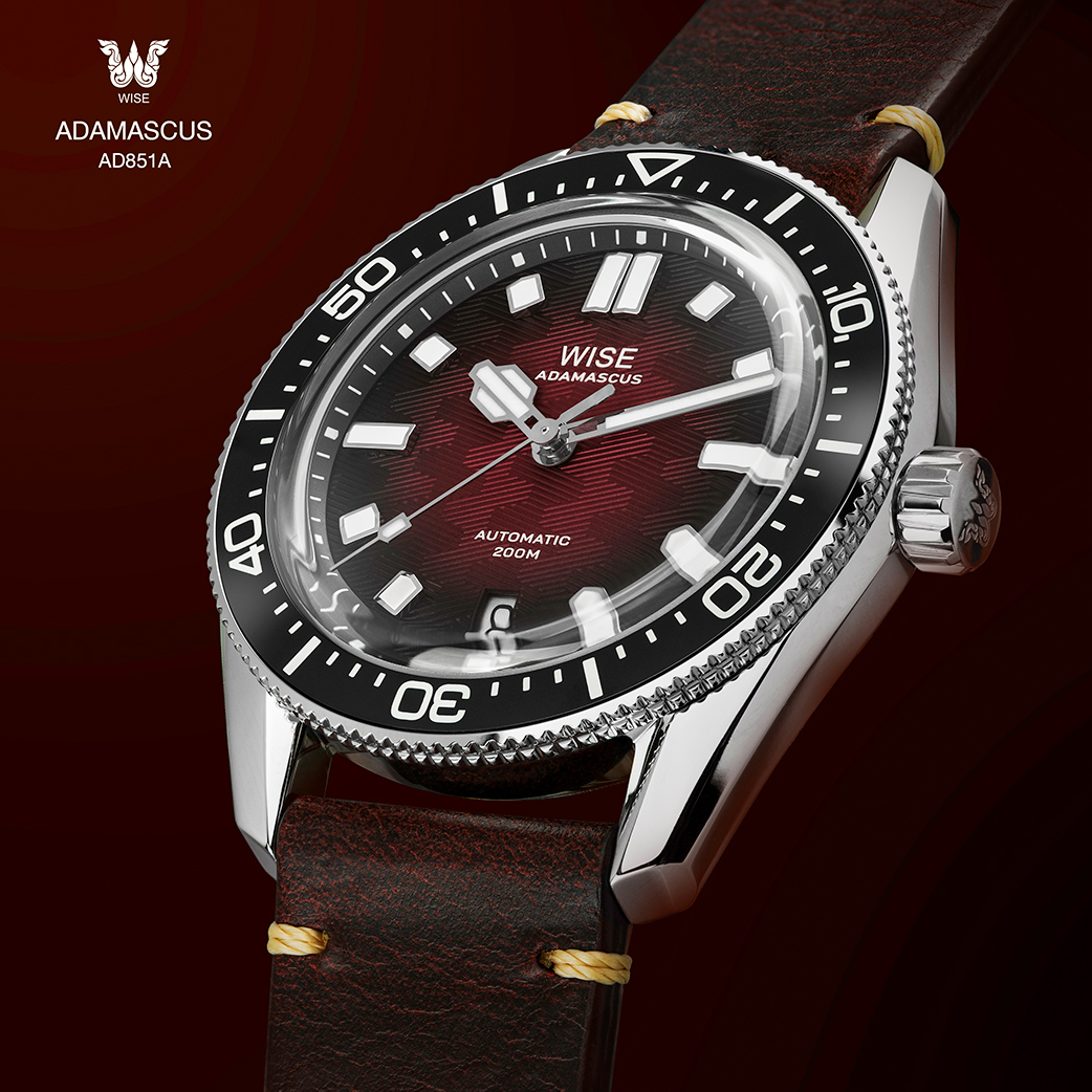WISE รุ่น Adamascus AD8 Stainless 904L - WISE thailandwatch - ThaiPick