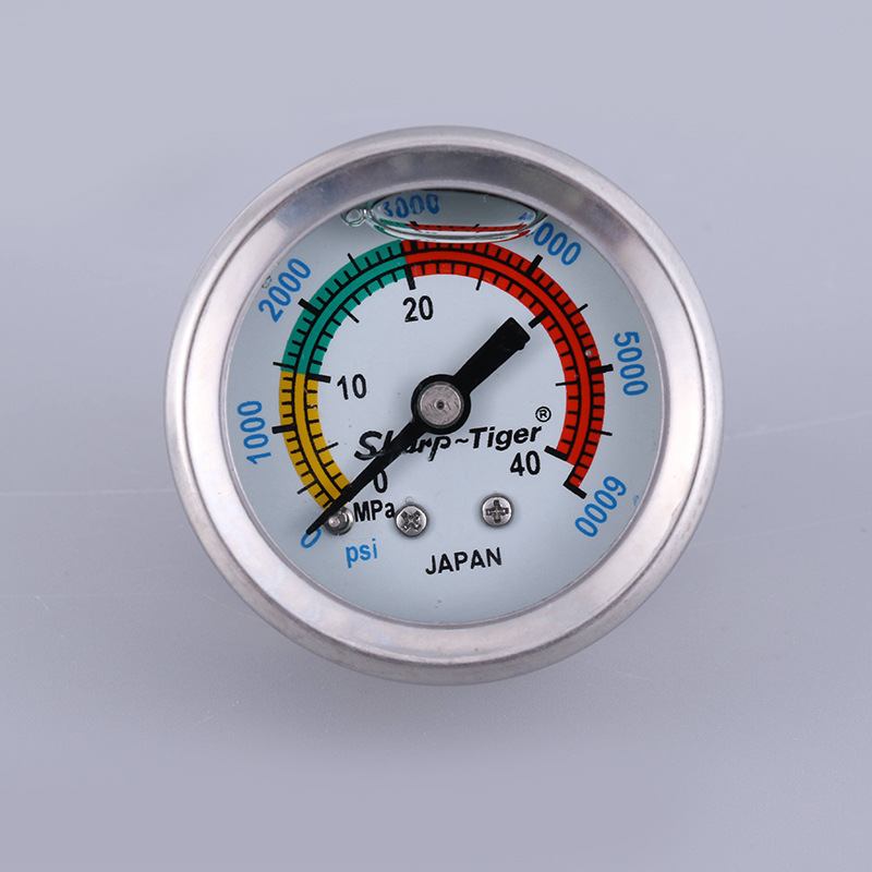 เกจแรงดันสูง เกจวัดความดัน สูบ pcp 40 MPA -6,000PSI ใช้สำหรับ ถังอัด ...