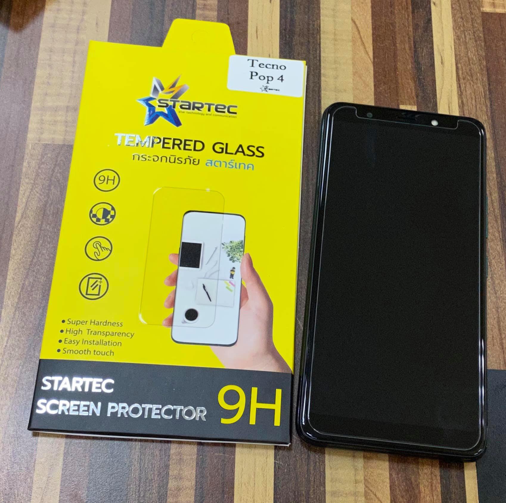ฟิล์มกระจก STARTEC แบบใส TECNO Pop 2F / Pop 3plus / Poop4 - Super Film ...