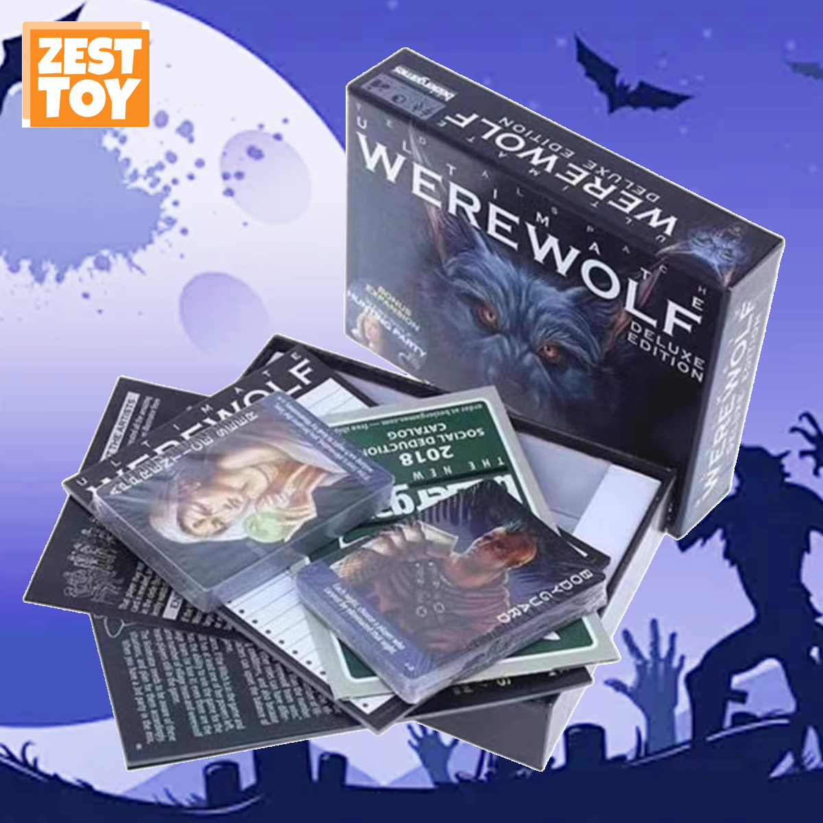 Classic Board Game Werewolf (ผลิตภัณฑ์ไฮไลท์) Ultimate Werewolf Deluxe ...