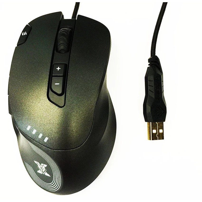 จำนวน 1 อัน Nubwo เมาส์มาโคร X HYDRA Extreme Gaming Mouse รุ่น X3 (สีดำ ...