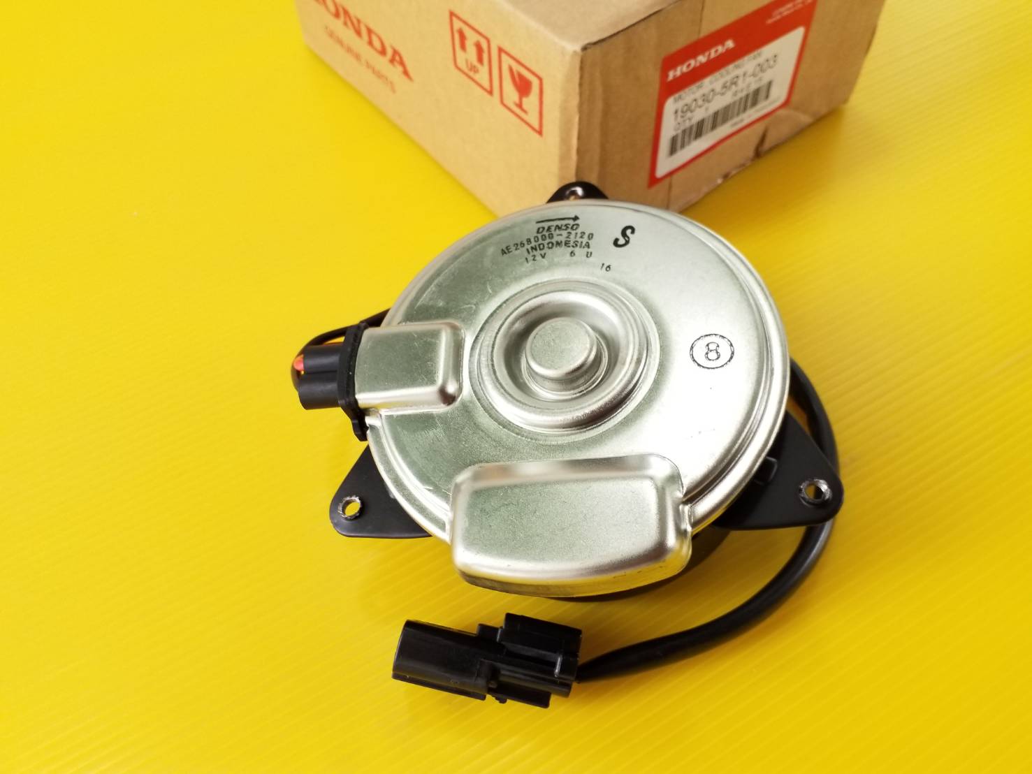 มอเตอร์พัดลมไฟฟ้า พัดลมหม้อน้ำ JAZZ"15 BRIO#19030-5R1-003*****สินค้าดี ...