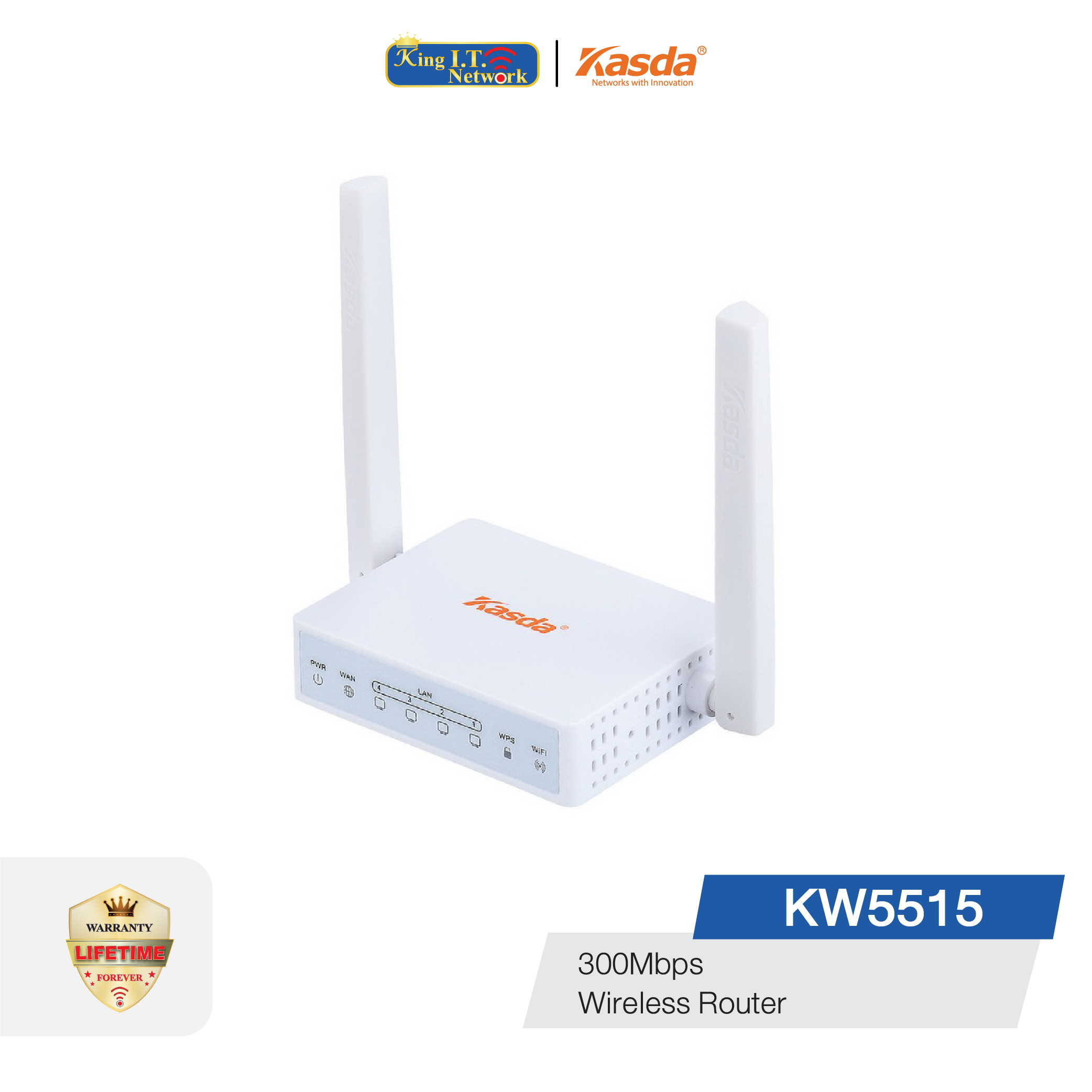 Router KASDA (KW5515) Wireless N300 (Lifetime Forever) - Kingitnetwork ...