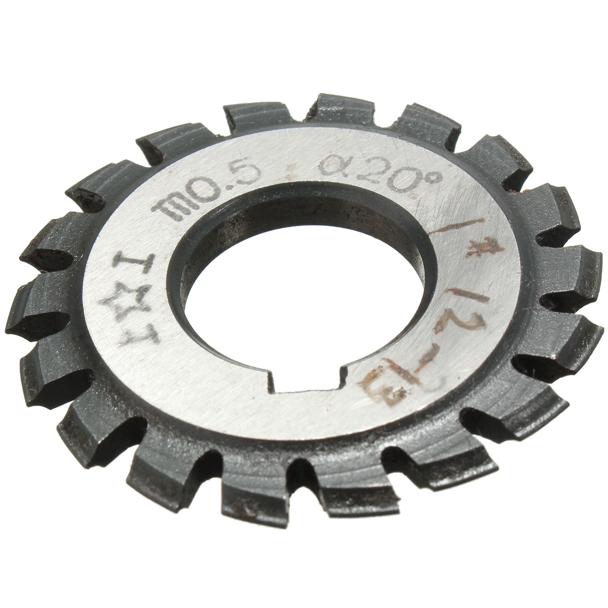 Module 0.5 M0.5 PA20 Degrees Bore 16mm 1 8 HSS Involute Gear Milling ...