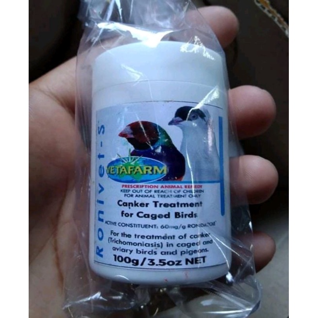 (ฟรีค่าจัดส่ง)Vetafarm Ronivet-S ยานก รักษาโรคคอดอก แคงเกอร์ แบ่ง ...