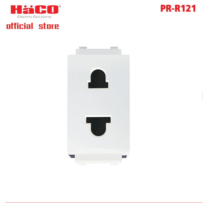 HACO-M3-R30 เต้ารับ 2 ขา 3 ช่อง 16A 250V - HacoElectric - ThaiPick