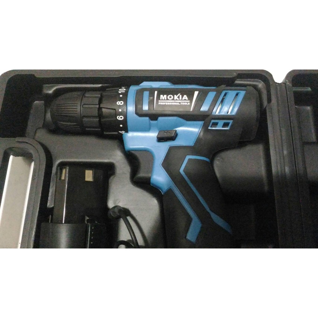 สว่านไร้สาย MOKIA DRILL CHARGE Model LT12SB2 Lithium Battery ...