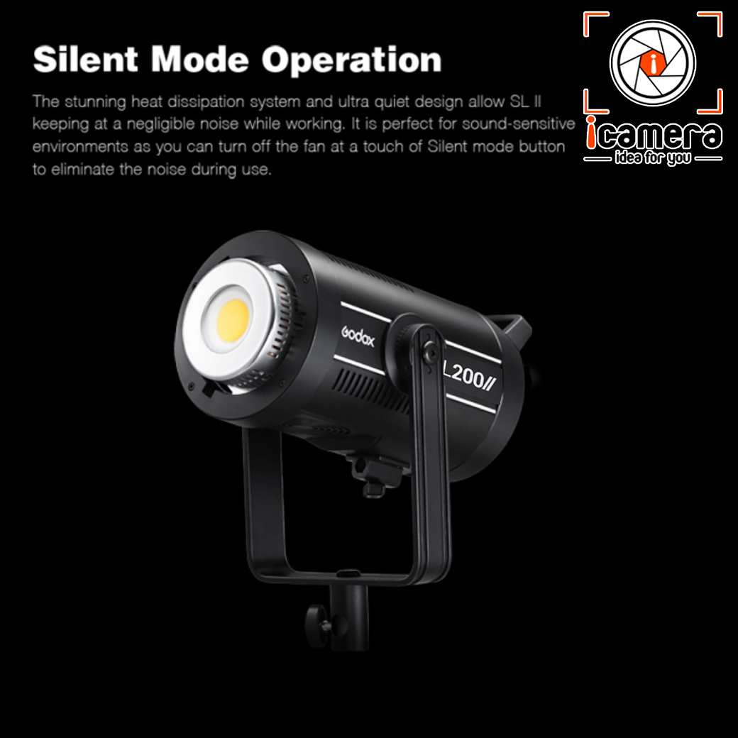ผ่อน 0%** Godox LED SL200 II - LED Video Light ( SL-200 II 5600K 200W ...