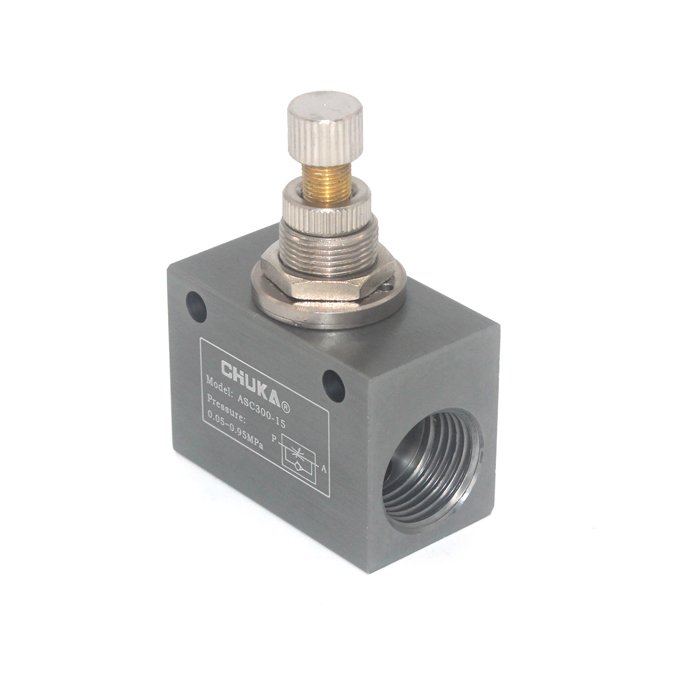 Pneumatic Air Flow Control Valve Airtac ASC300-10 ASC300-15 Chuka ASC ...