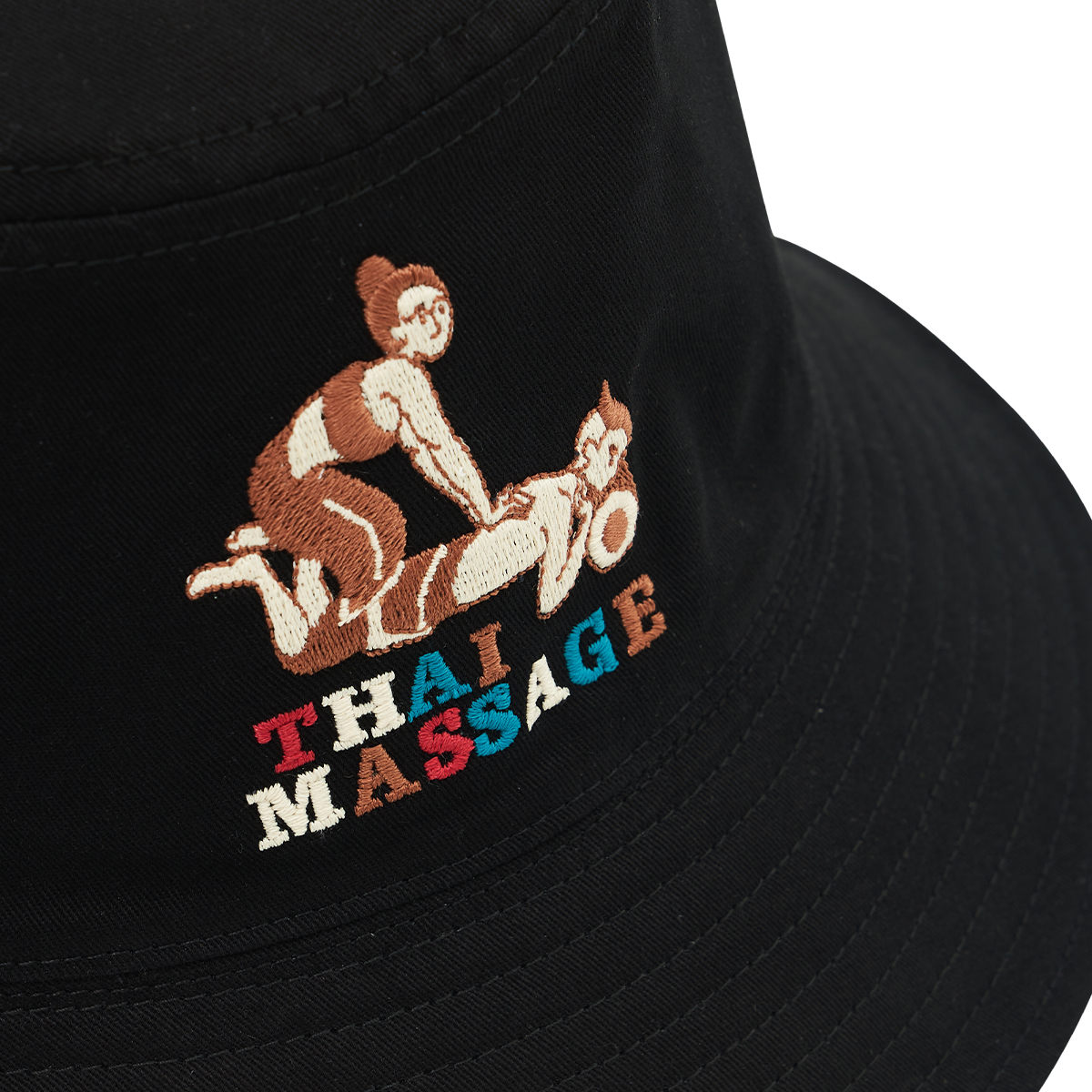 KMH LETS MASSAGE BUCKET HAT BK - Mahanakhon - ThaiPick