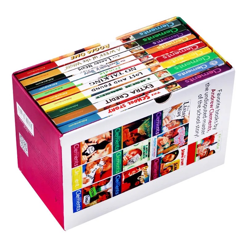 Box damagedAndrew Clements School Stories 10 booksEnglish chapter book ...