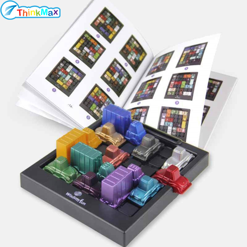 Thinkmax Rush Hour Traffic Jam Logic Game Children Car Set Logical ...