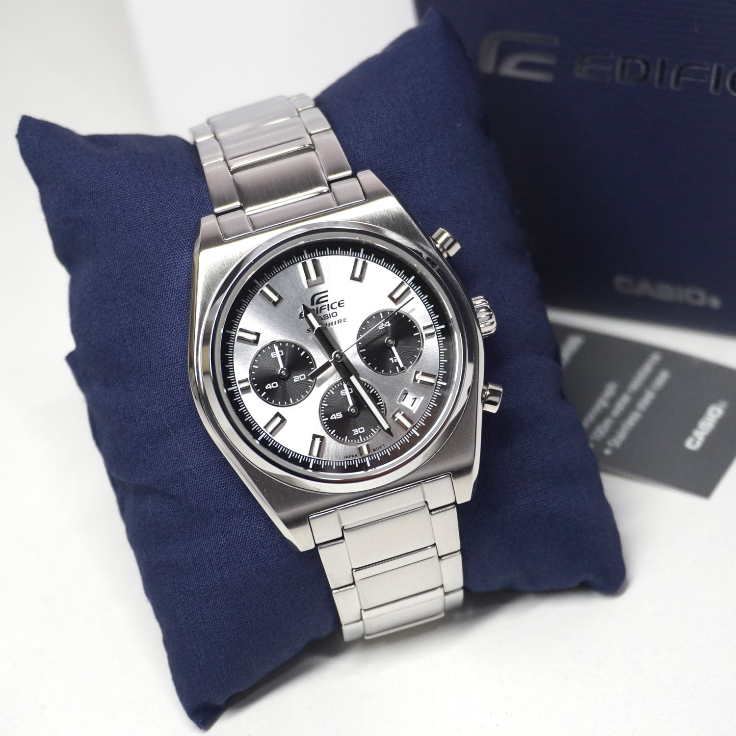 Casio Edifice นาฬิกาข้อมือผู้ชาย สายสแตนเลส รุ่น EFB-730EFB-730D(EFB ...