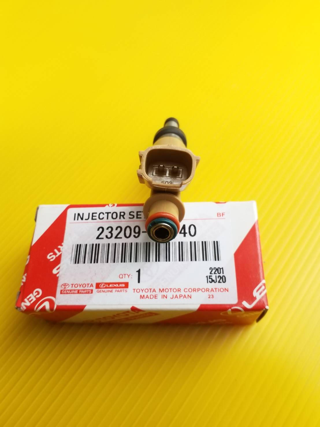 หัวฉีด ZRE141 ALTIS"14-17ราคาต่อหัว!!! สีน้ำตาล#23250-0T040(23250-0T010 ...