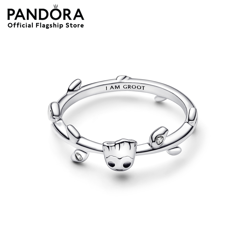 Pandora Marvel Guardians of the Galaxy Groot Leaf Ring เครื่องประดับ ...
