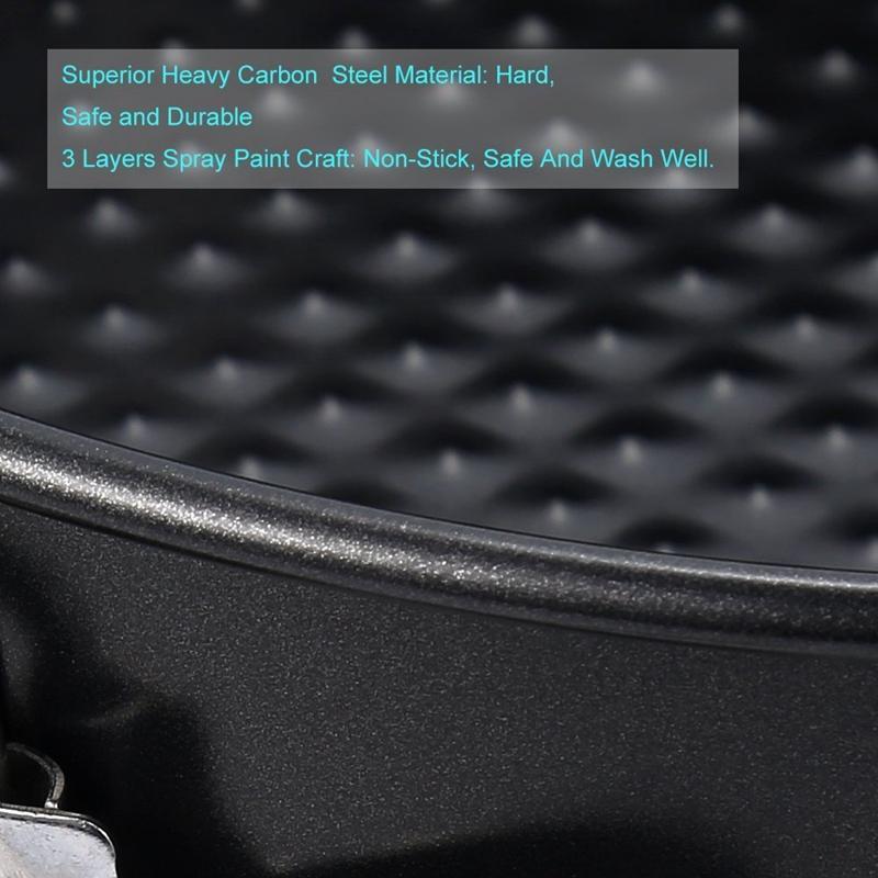 9 Inch Non-stick Springform Pan Cheesecake Pan,Interlocking Leakproof ...