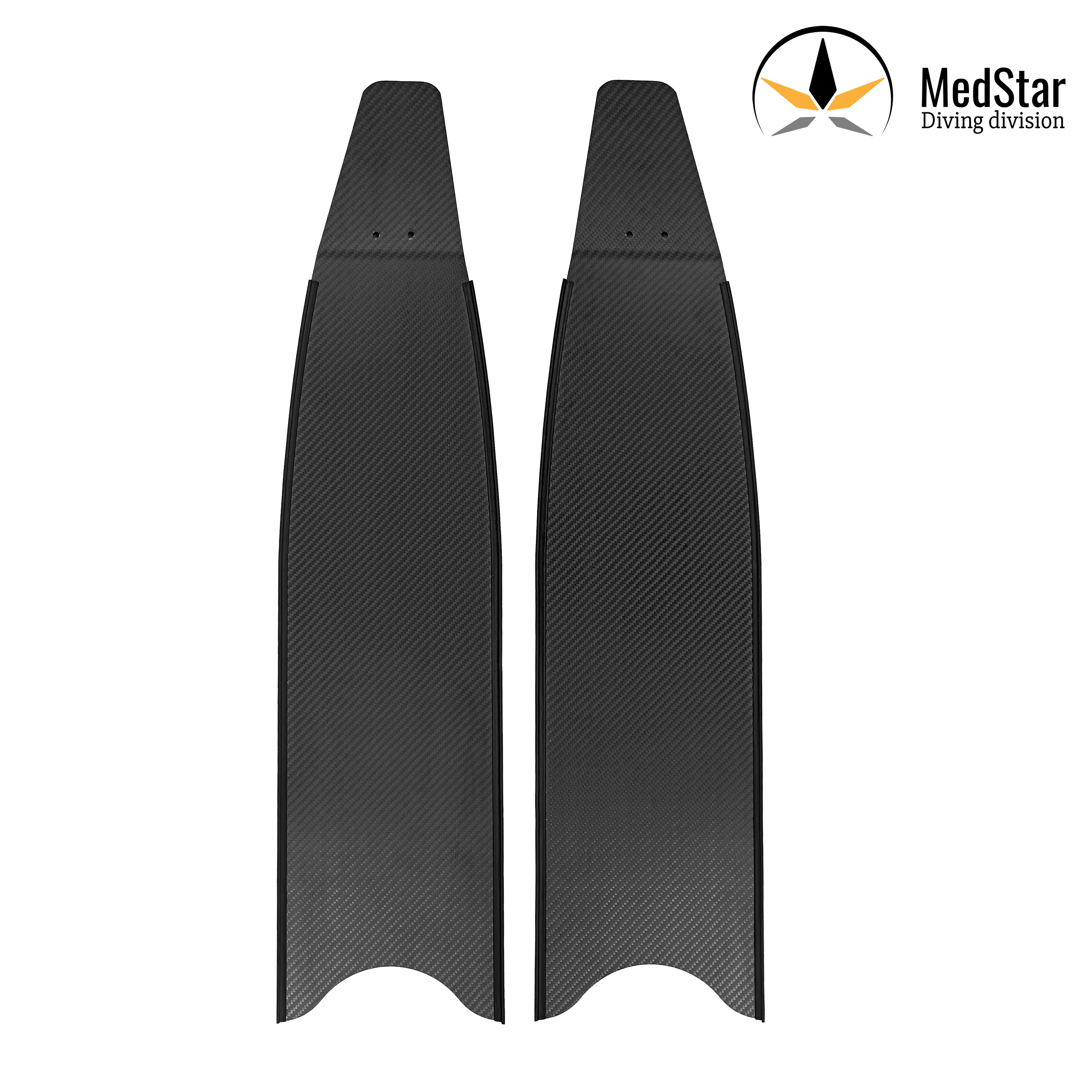 MedStar - Carbon Fin Blades 82 cm Freediving Fins (Soft)(Official Store ...