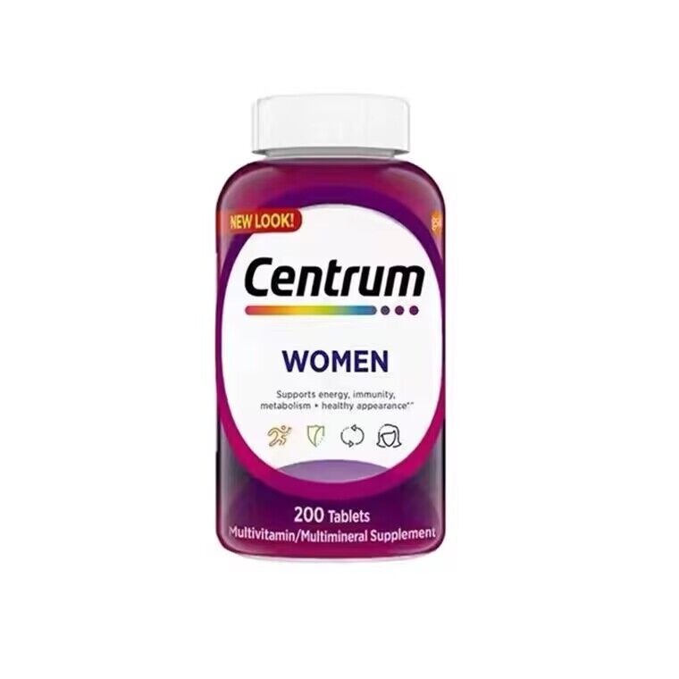 Centrum Women Complete Multivitamin & Multi-mineral Supplement 200 ...