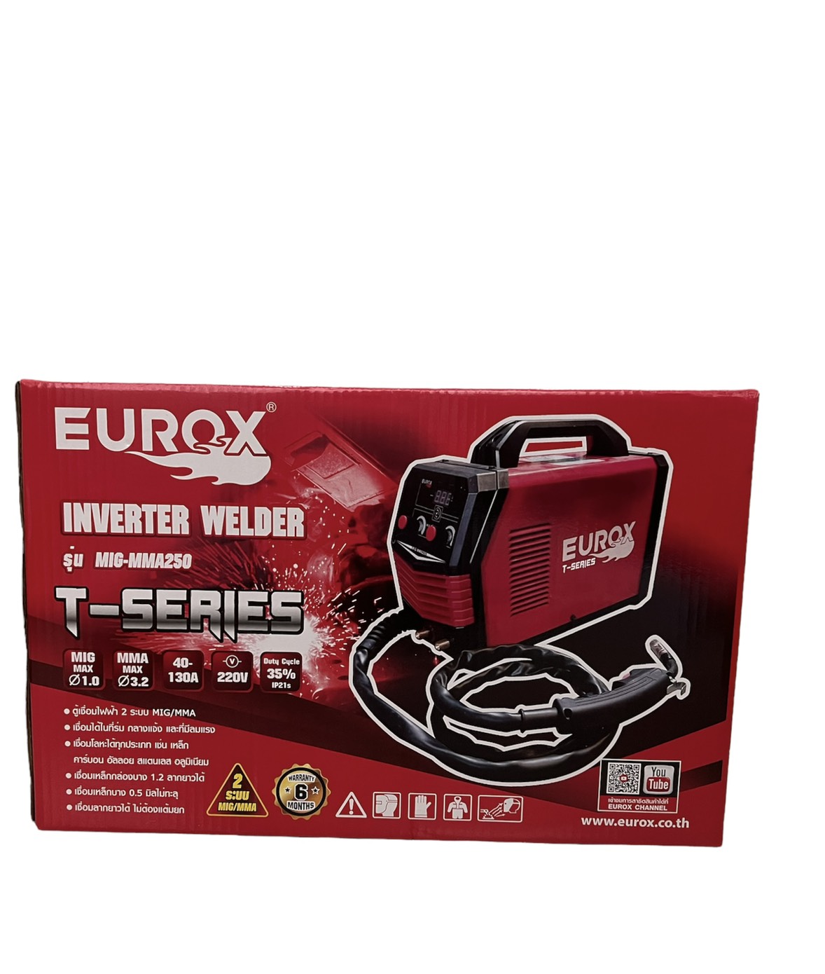 ตู้เชื่อมมิก EUROX MIG-MMA 250 T-Series - JACK TOOLS - ThaiPick