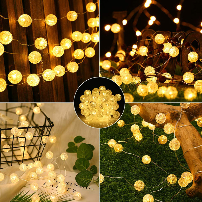 พร้อมส่งโซล่าเซลล์ 2050100 LED ไฟกระพริบ แต่งสว ไฟแต่งสวน ไฟวินเทจ ไฟปิงปอง ต่อหลายๆชุดได้ไม่ ...