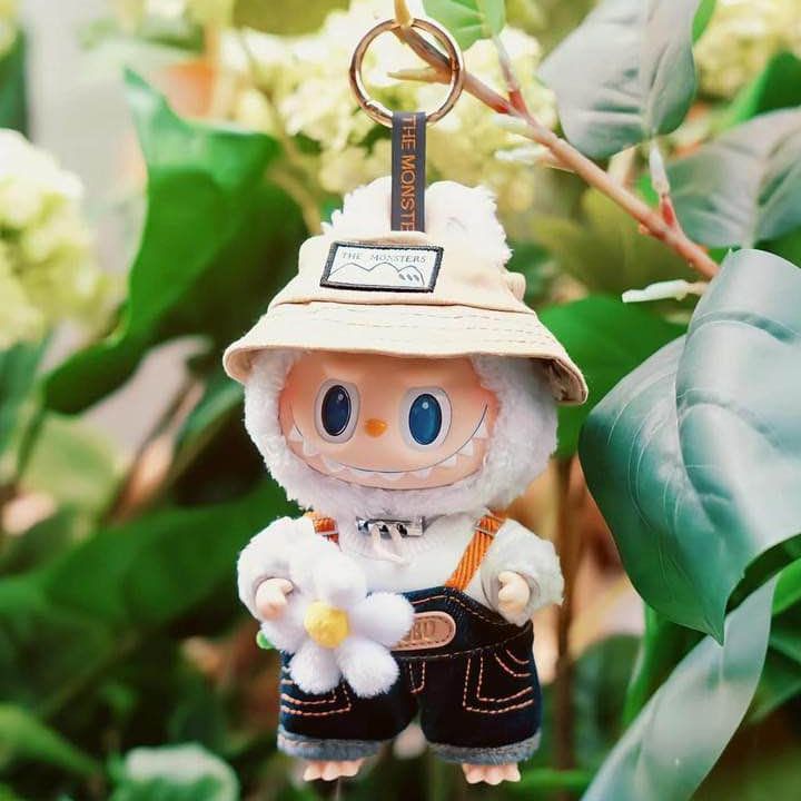 Popmart THE MONSTERS FALL IN WILD SERIES-Vinyl Plush Doll Pendant ลาบ ...