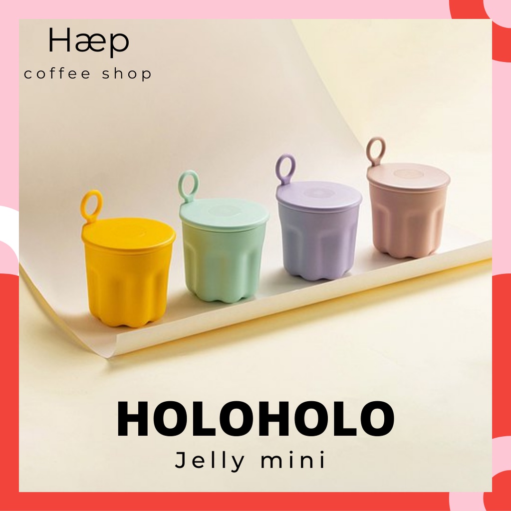 โปรลดแหลก???? HOLOHOLO Jelly cup แก้วกาแฟ แก้วเก็บความร้อน พกพาง่าย ...