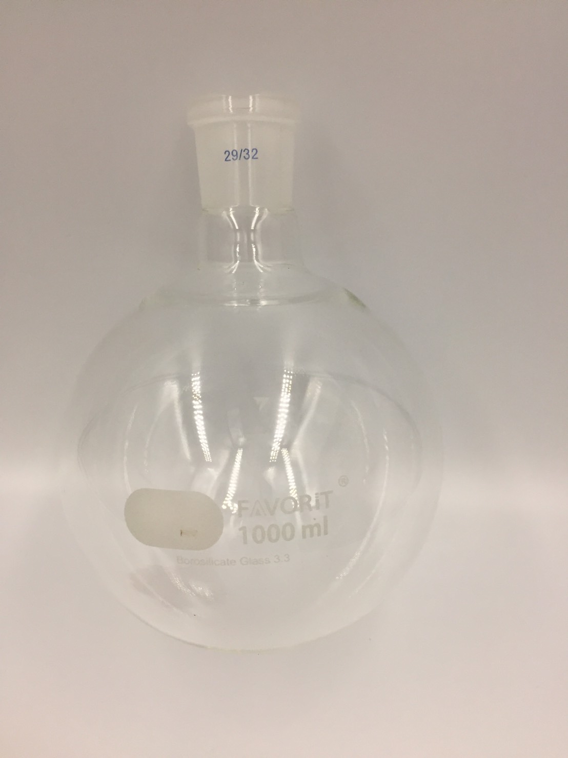 Round Bottom Flask 1000 ml. (ขวดก้นกลม) Joint 29/32 Favorit - Easy Lab ...