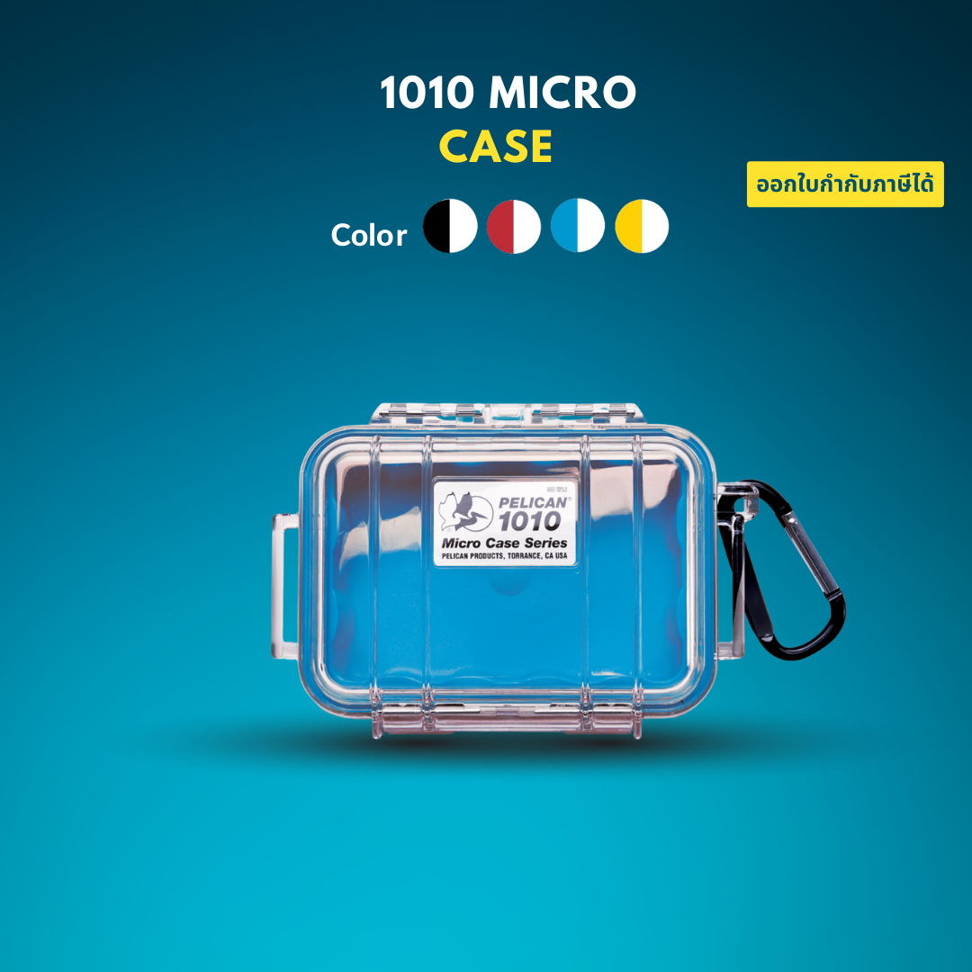 Pelican 1010 Micro Case/Clear (ประกันศูนย์ไทย) - Camera Outlet - ThaiPick