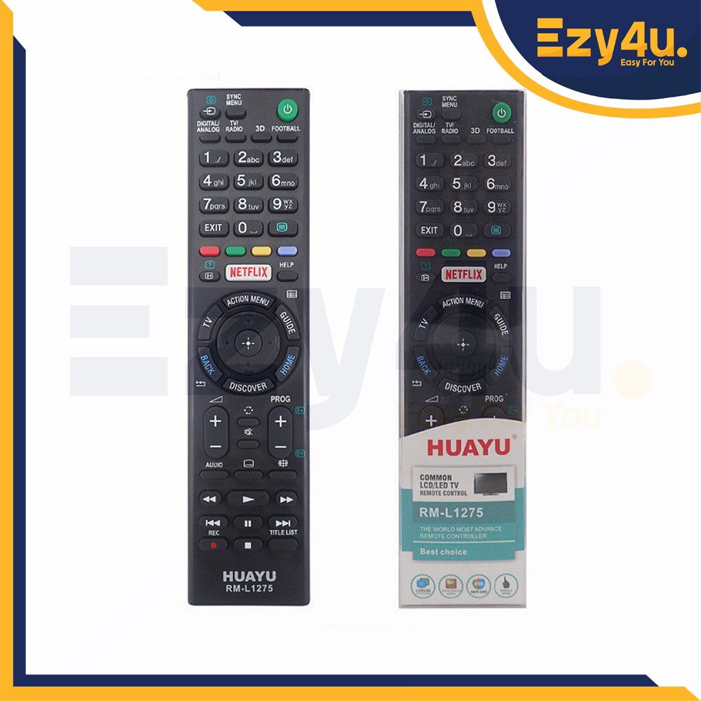 via LCD LED SMART Remote Control 3D REPLACEMENT RM-L1275 RMT-TX300P RMT ...