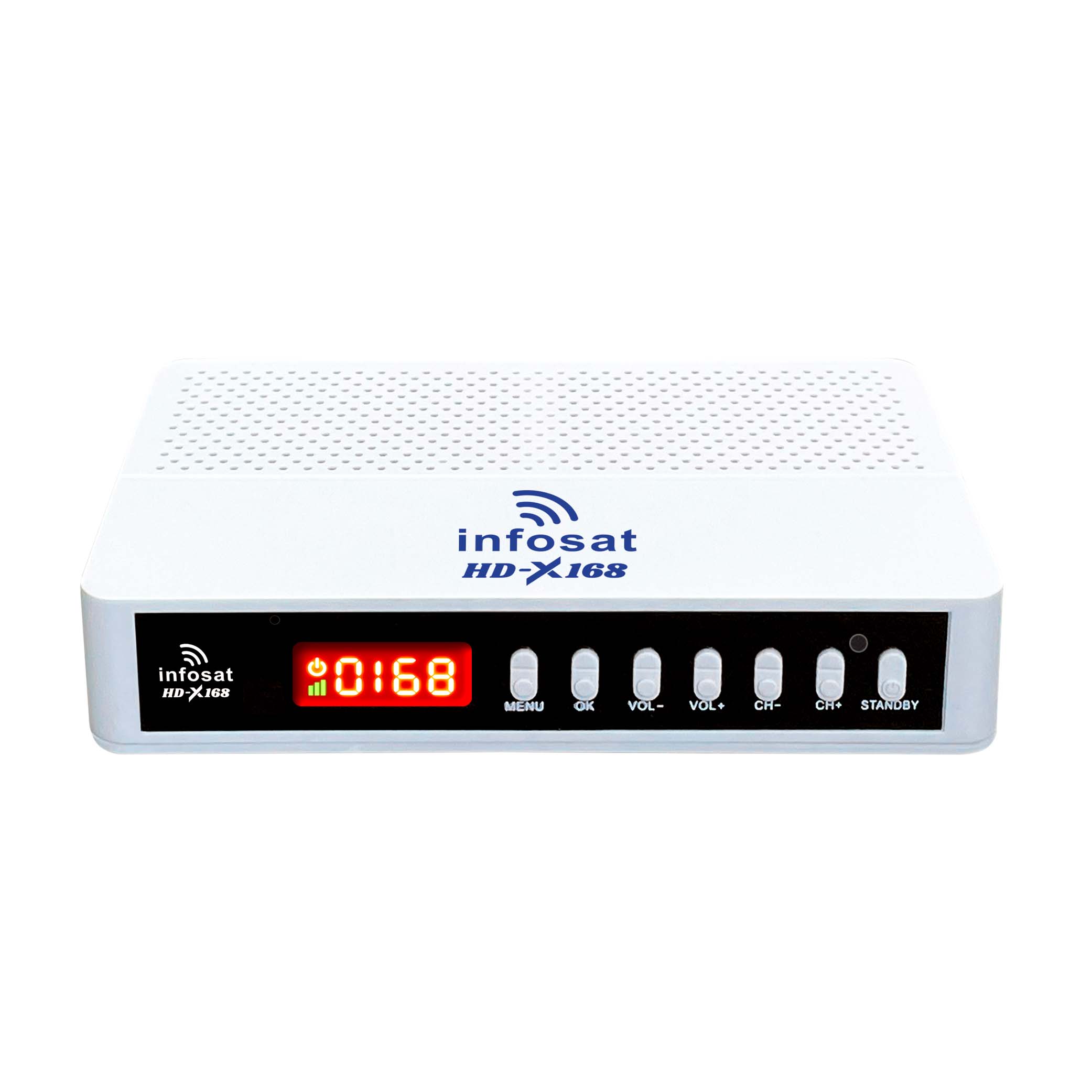 INFOSAT รุ่น HD-X168 เสา WIFI INFOSAT รุ่น V.3 กล่องทีวีดาวเทียมระบบ ...