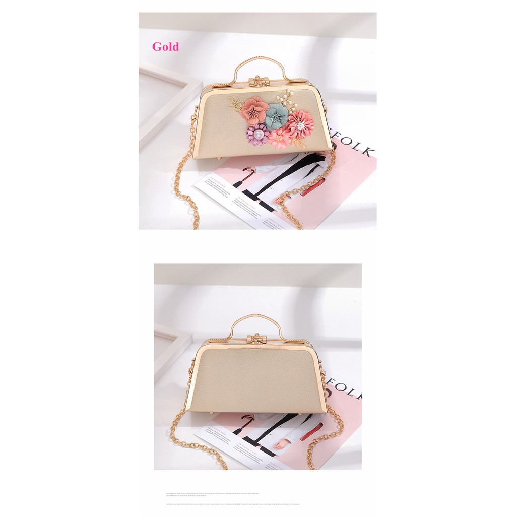ready stock women Clutches Wedding Evening party Handbag Dinner Bag ...