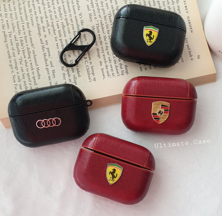 AirPods Pro Case ลาย Porsche/Lamborghini/Audi (มีให้เลือก 2 สี แดงกับดำ ...