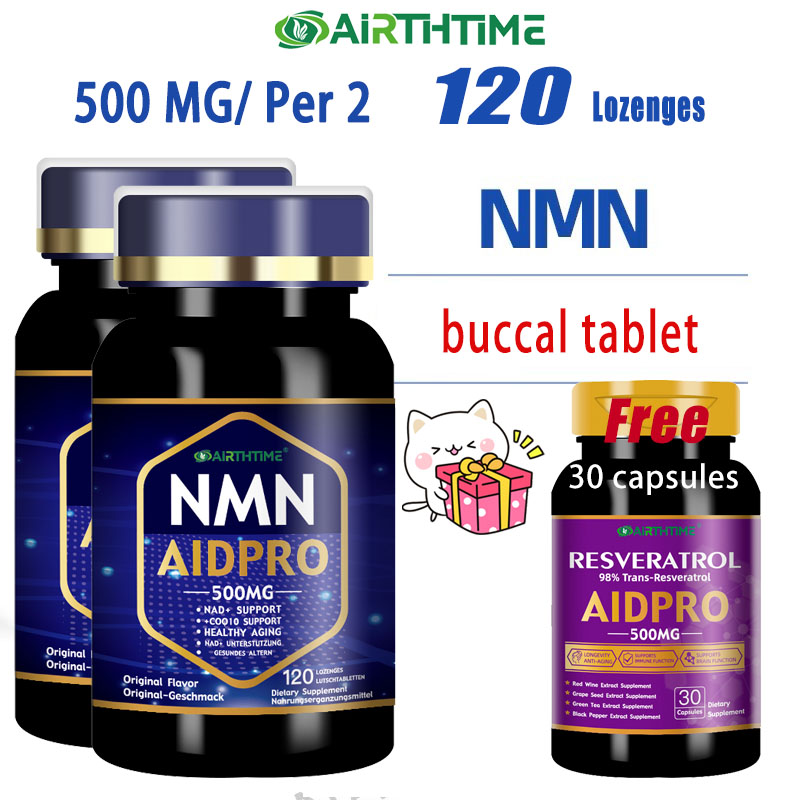 NMN AIDPRO 500mg 120 Lozenges Nad+ supplement nmn supplement buccal ...