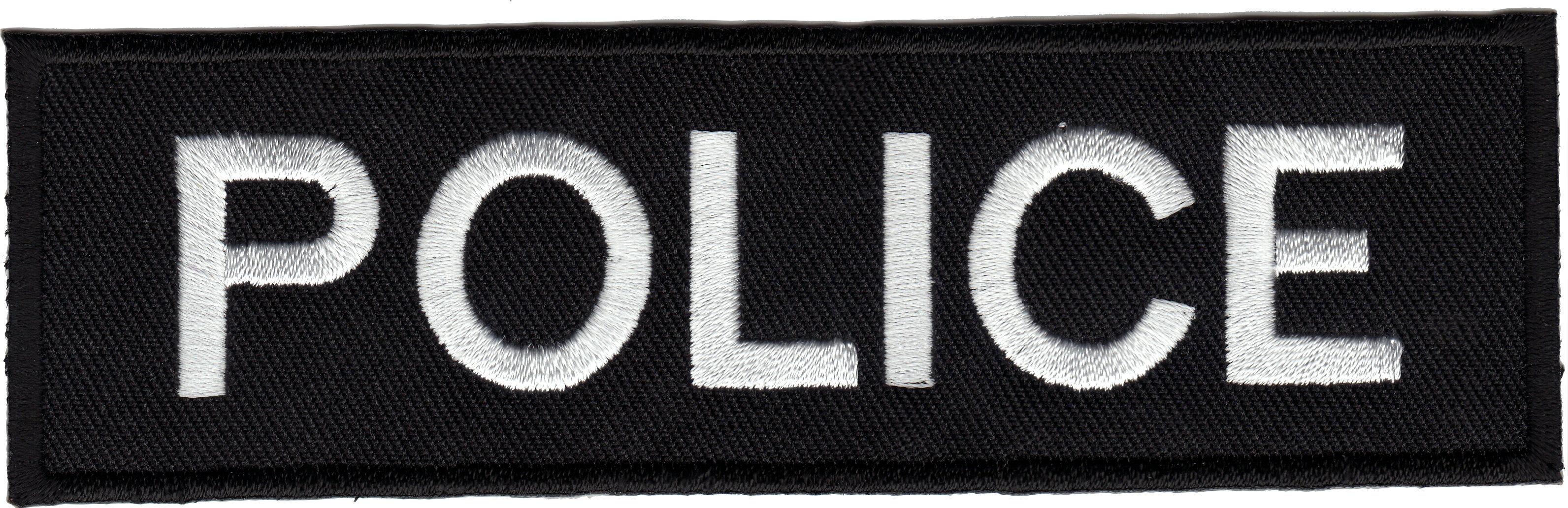 iron on patch Embroidery Police badge Big Size 13x4 cm ตำรวจ ตรา ตัวรีด ...