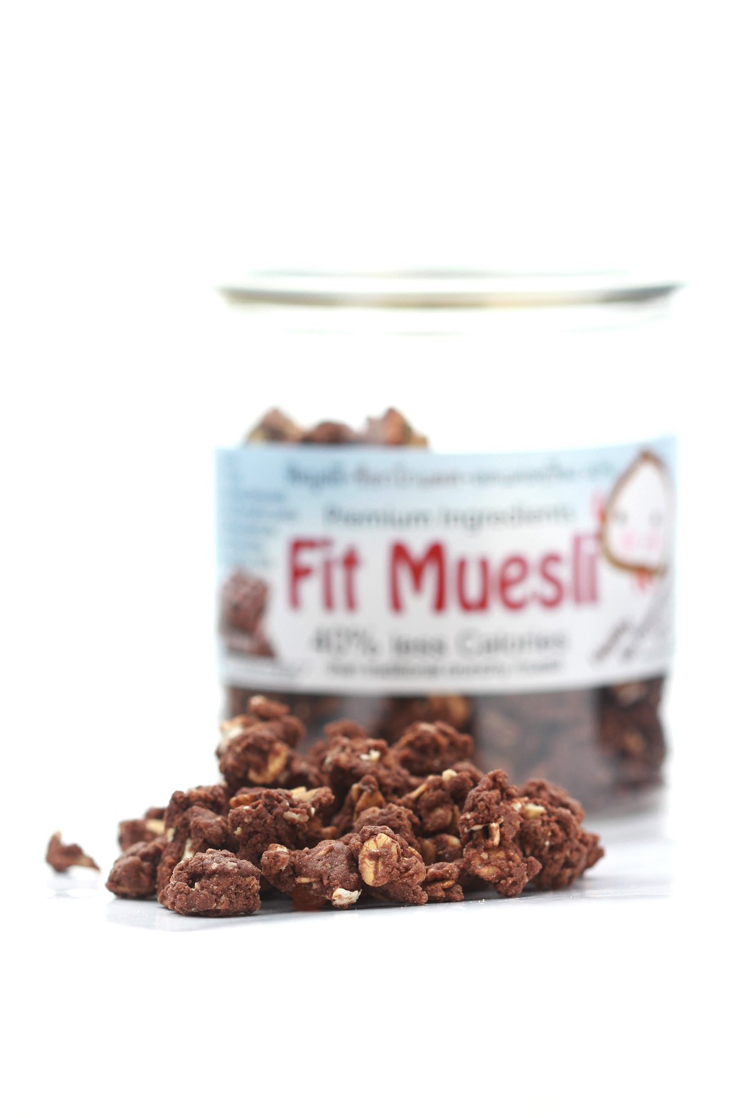 Treemeals Fit Muesli 40% Less Calories Chocolate (150g.) - Treemeals ...
