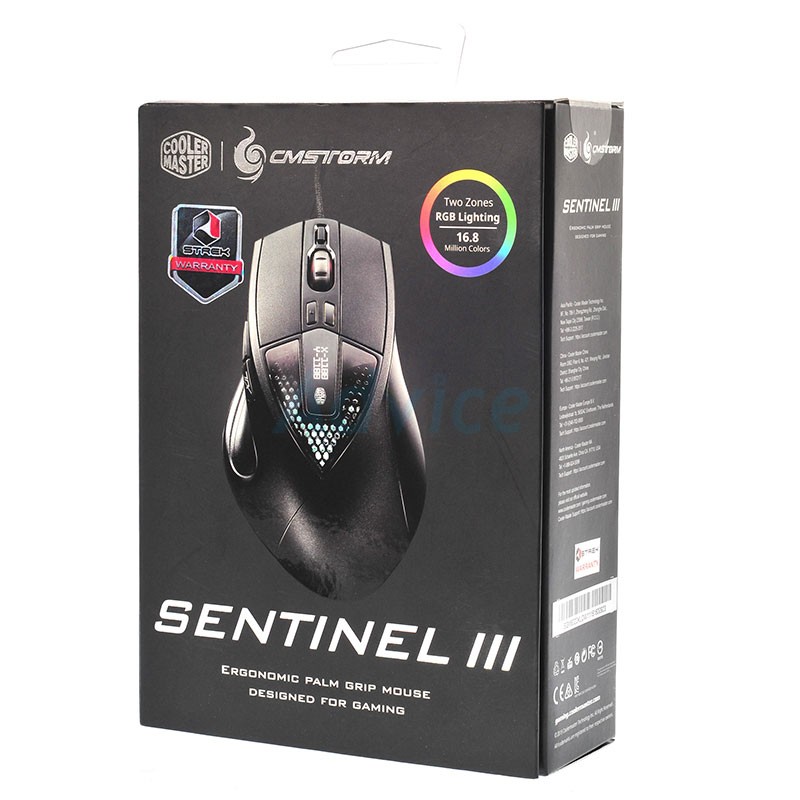 [HOT Sales!!] COOLER MASTER MOUSE SENTINEL III RGB Gaming Mouse ราคา ...