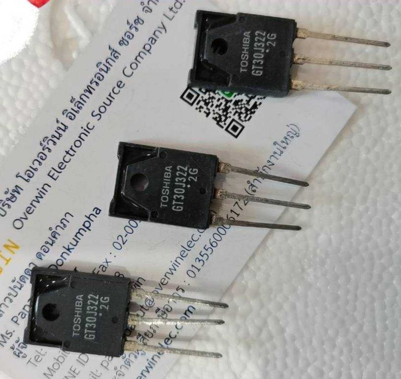 GT30J322 (ราคาสินค้า/1 ชิ้น) - Overwin Electronic Source Co Ltd - ThaiPick