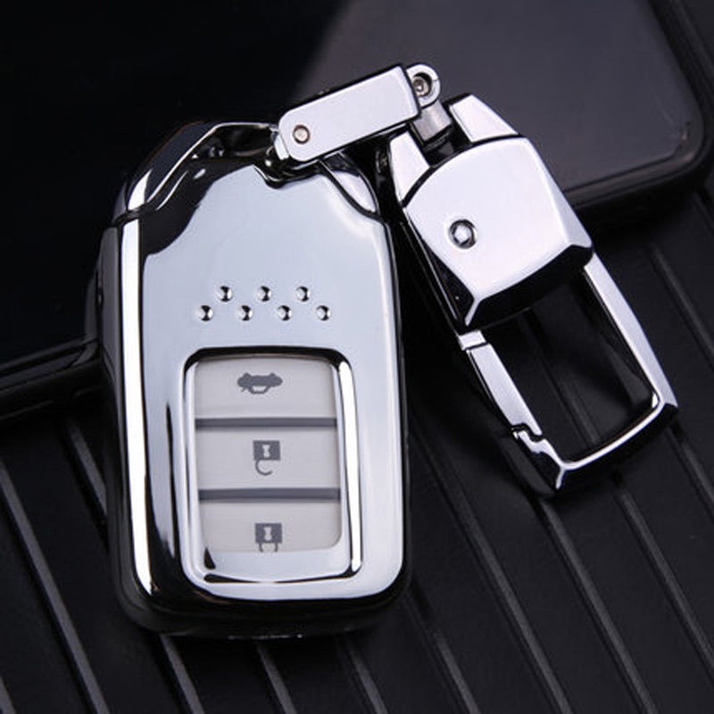 ปลอกกุญแจ HONDA CRV/XRV เคสกุญแจรถยนต์ Key cover เคสกุญแจรีโมท สมาร์ทคีย์ ทุกรุ่น พร้อม - Lvse ...
