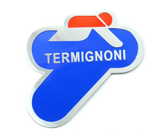 TERMIGNONI LOGO FOR EXHAUST mortocycle Aluminum 3D Heat-resistant โลโก้ ...