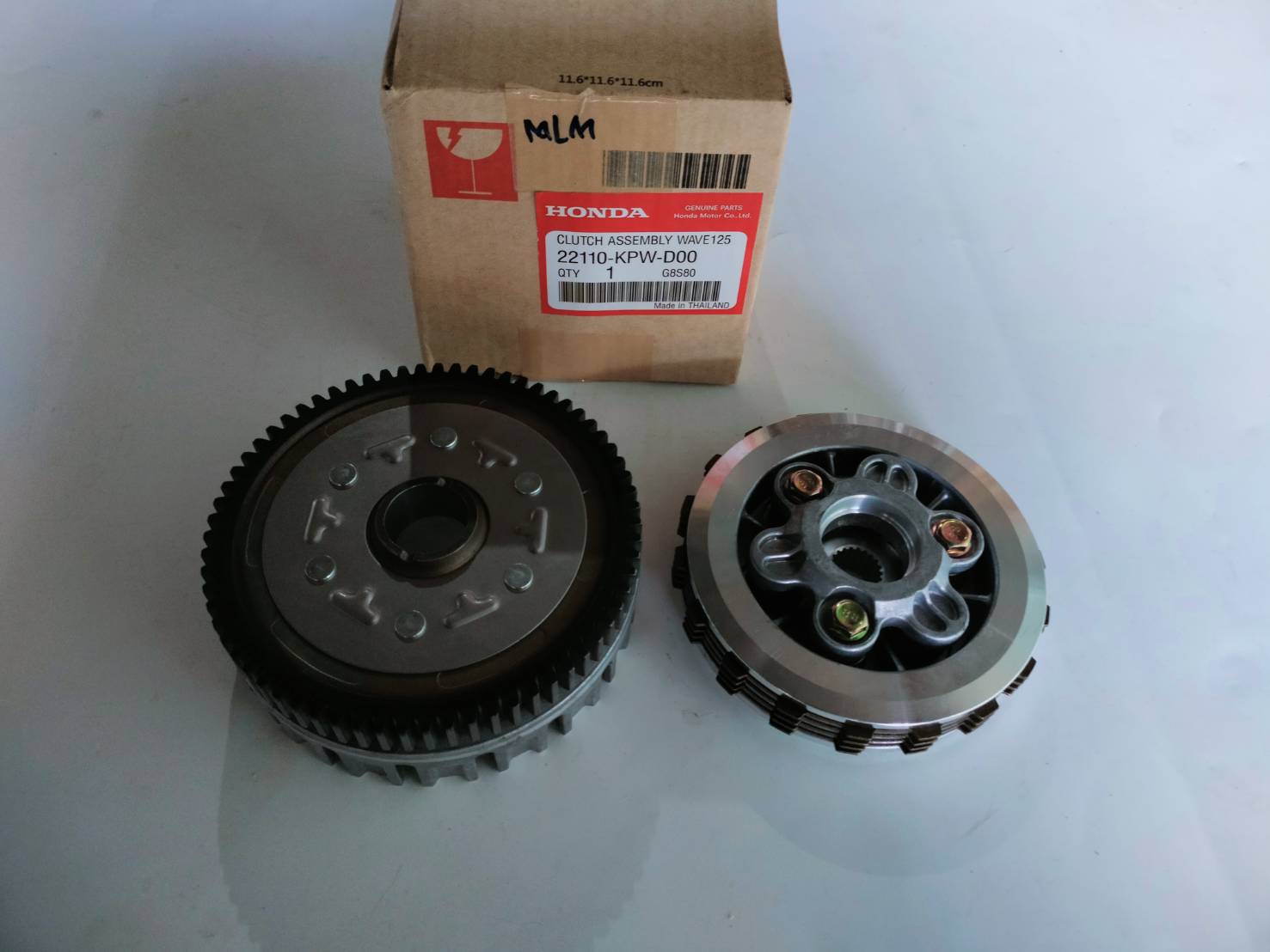 ชุดคลัทช์-HONDA-ชุดใหญ่เวฟ-125-ทุกรุน-ครืม-125-22110-KPW-D00-รหัส ...