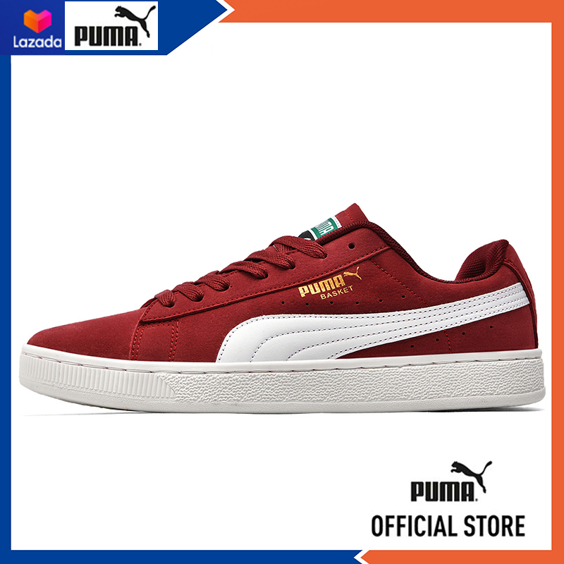 [NEW] PUMA BASICS - รองเท้ากีฬา Shuffle Perforated Trainers สีขาว - FTW ...