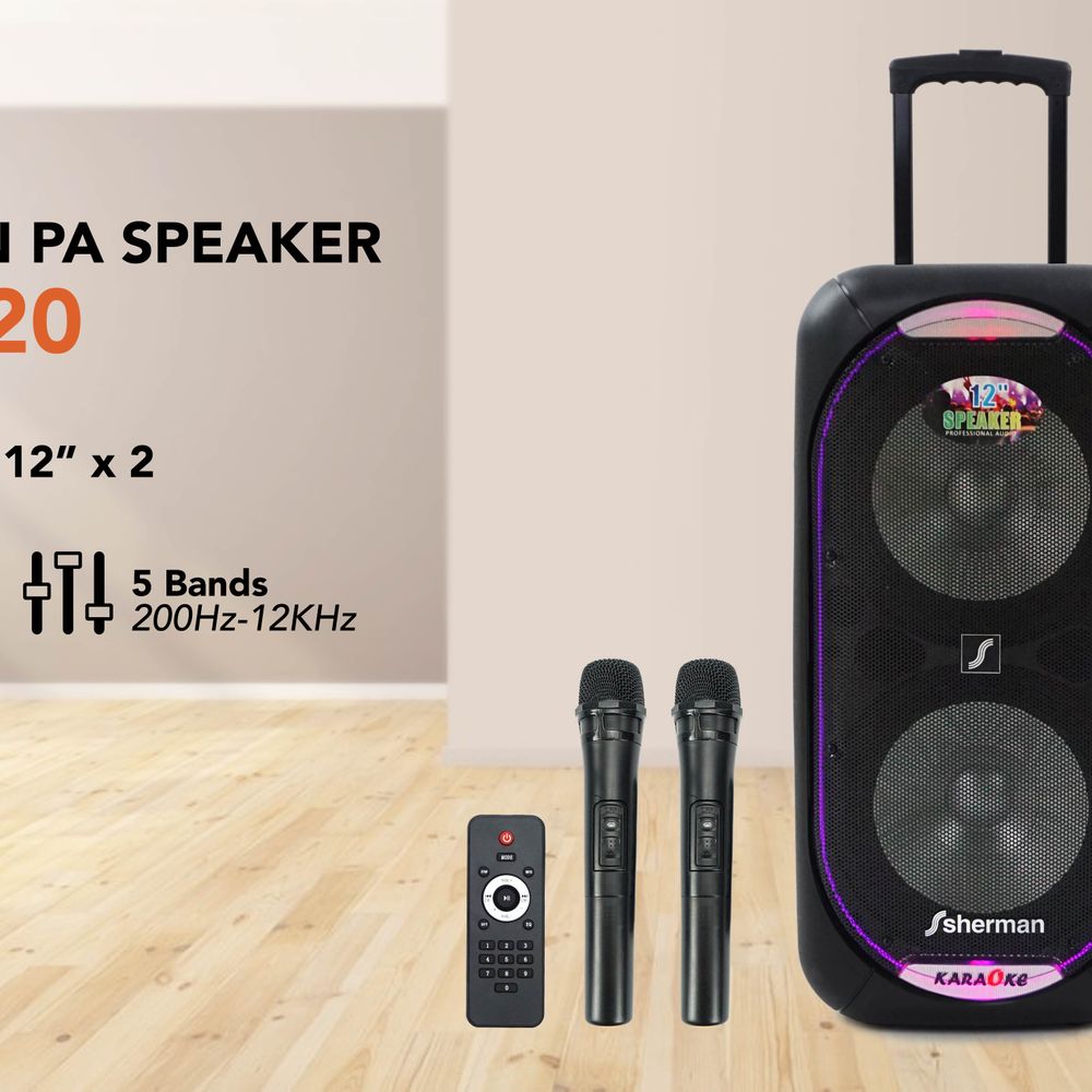 ของแท้แน่นอน ลำโพง SHERMAN APS-220 - Siripornhardware2 - ThaiPick