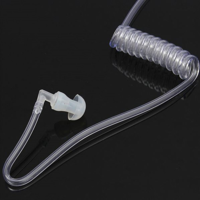 Ear Hook single earphone Anti Headphone Radiation Air Spring Duct ...